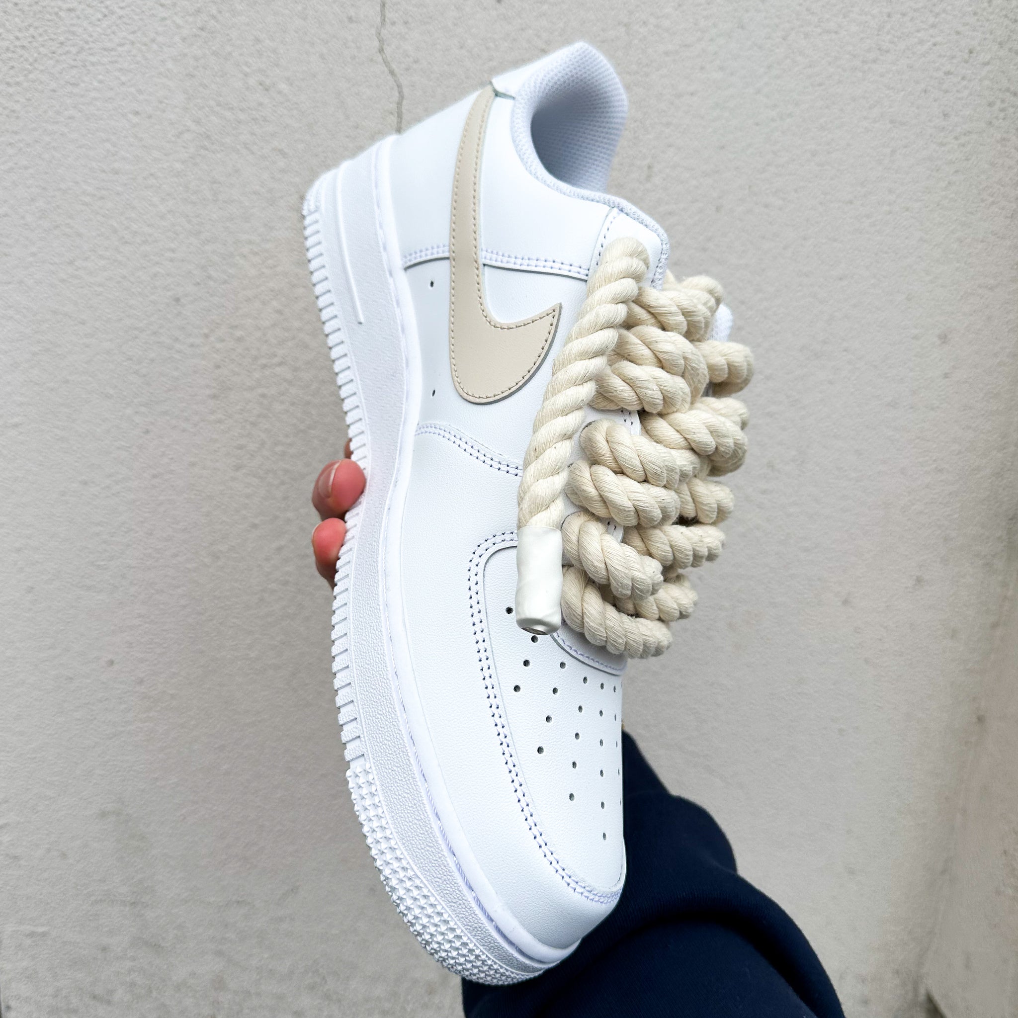 Matching Rope & Swoosh Beige – FabioCreatez